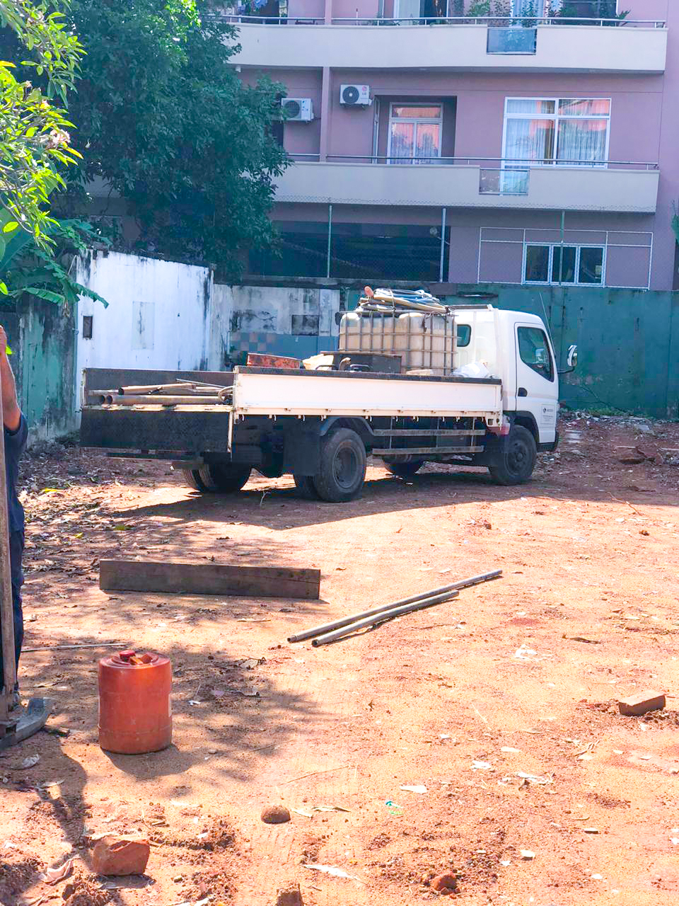 Soil testing – Golden Tower (Pvt) Ltd – Apartment in Colombo, Sri Lanka.